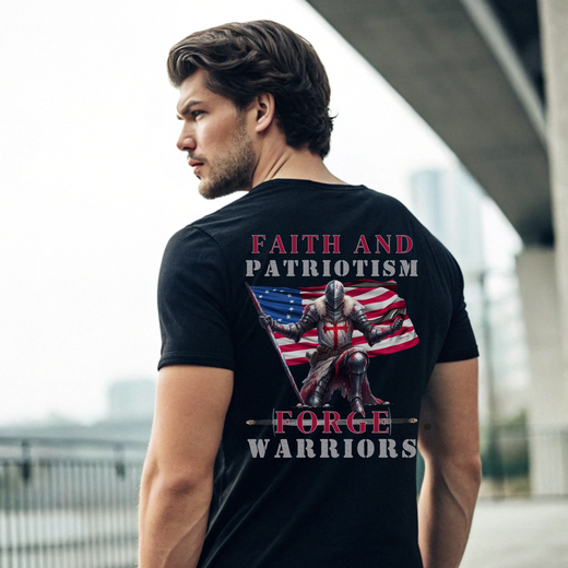 Patriotic T-Shirts & Apparel | Veteran Family-Owned | Faith & Freedom