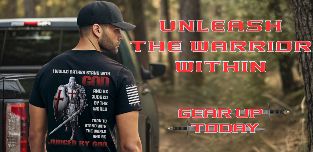 Patriotic Tees & Apparel | American Patriots & Warriors of Faith Wear